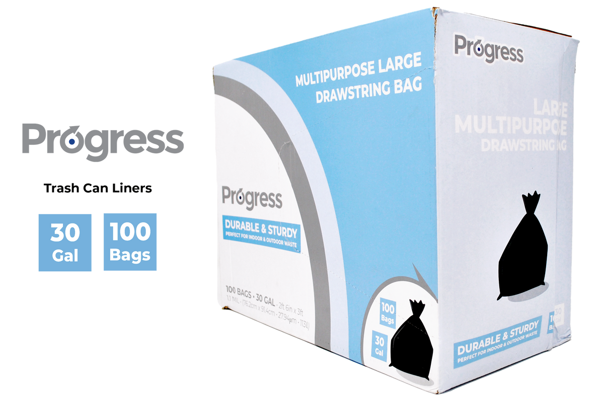 Progress Trash Bags – 30 Gallon – Progress Essentials